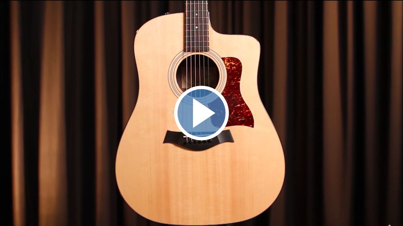 Alamo Music Center: Taylor 210ce Plus - The New Tween in the 200 series | In-depth Guitar Review ...