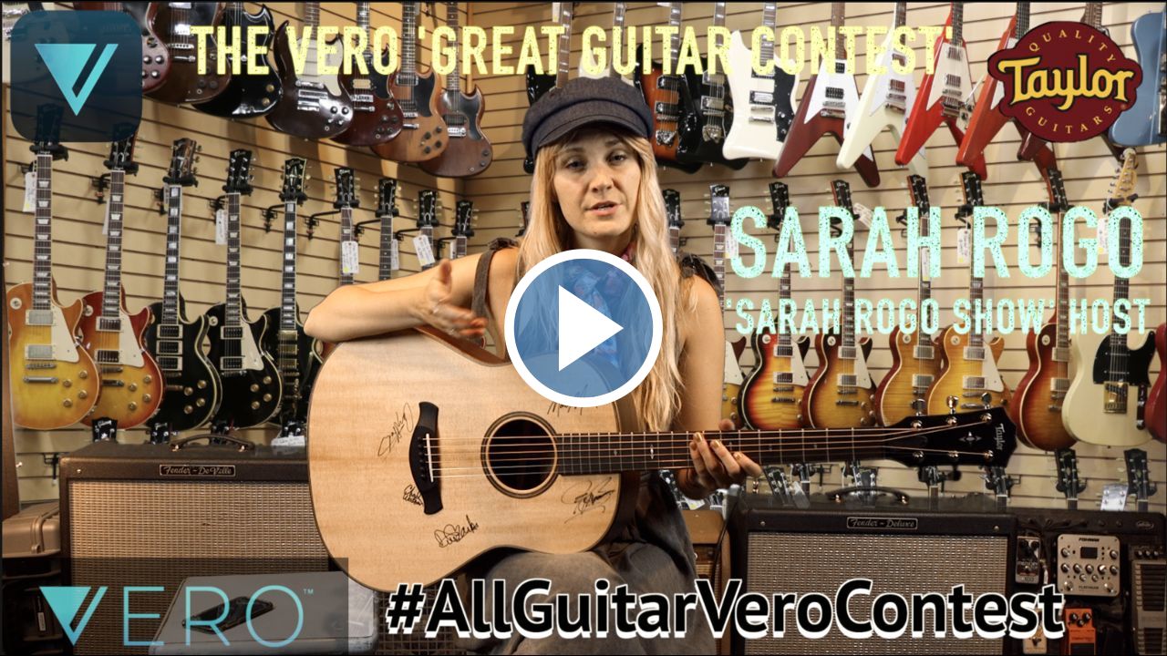 Sarah Rogo: how to enter the Vero Great Guitar Contest / All Guitar Network